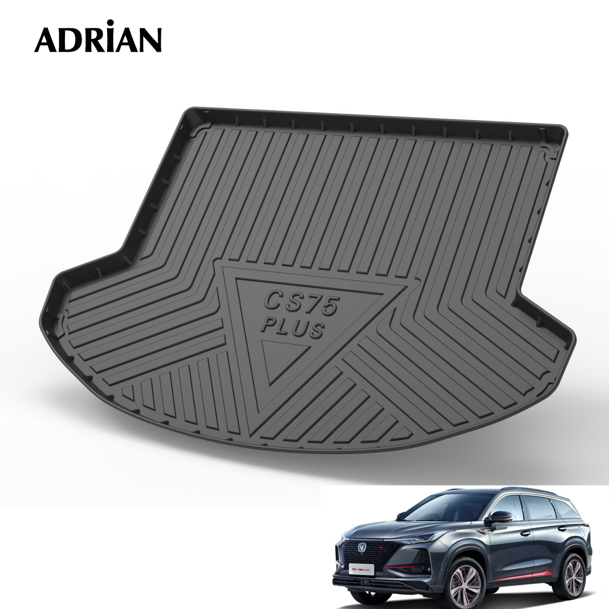 Changan CS75 Pus 2019-2025 - Gards Series Trunk Mat – ADRIAN KSA