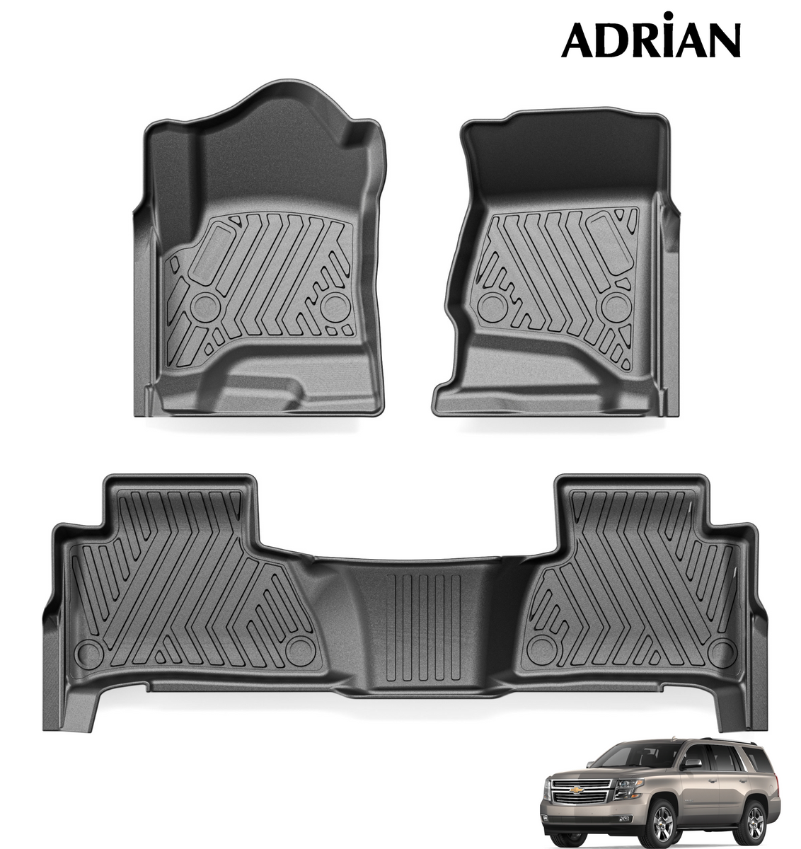 Chevrolet Tahoe/GMC Yukon 2015-2020 (Short Chassis-2nd Row Bench Seats ...